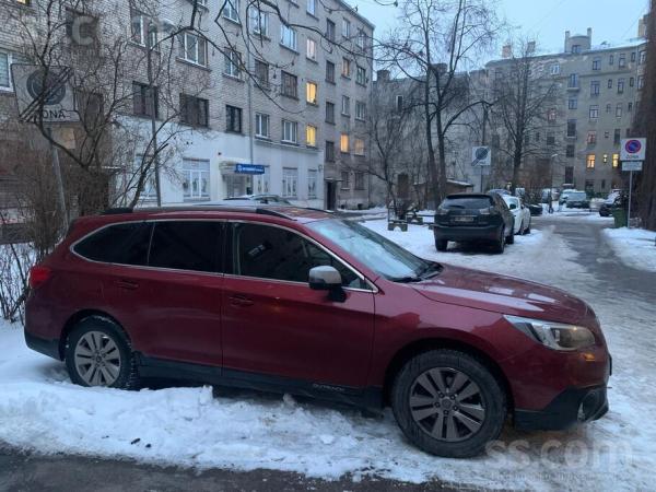 Red Subaru Outback 2026 in Cesis, with an engine capacity of 2.00 L and mileage of 355 thousand km for 7300 €, photo 2 on AUTOMOTO.COM.LV