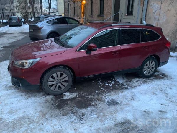 Red Subaru Outback 2026 in Cesis, with an engine capacity of 2.00 L and mileage of 355 thousand km for 7300 €, photo 3 on AUTOMOTO.COM.LV