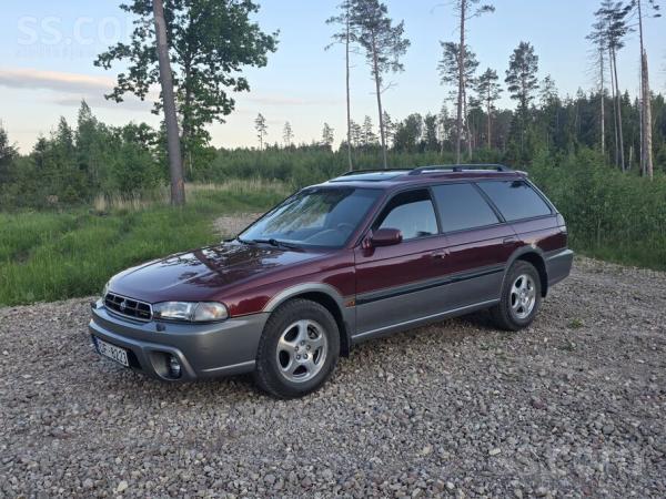 Sarkans Subaru Outback 1998 Rīga, ar dzinēja tilpumu 2.50 L un nobraukumu 280 tūkst. km par 6500 €, foto 5 vietnē AUTOMOTO.COM.LV