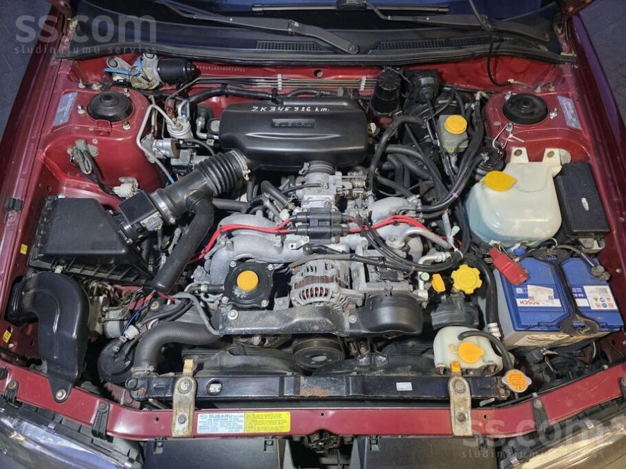 Sarkans Subaru Outback 1998 Rīga, ar dzinēja tilpumu 2.50 L un nobraukumu 280 tūkst. km par 6500 €, foto 10 vietnē AUTOMOTO.COM.LV