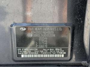 Sarkans Subaru Outback 2010 Viļņa, ar dzinēja tilpumu 0.00 L un nobraukumu 188 tūkst. km par 3750 €, foto 15 vietnē AUTOMOTO.COM.LV