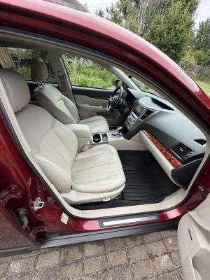Sarkans Subaru Outback 2011 Kauņa, ar dzinēja tilpumu 3.63 L un nobraukumu 235 tūkst. km par 7000 €, foto 7 vietnē AUTOMOTO.COM.LV