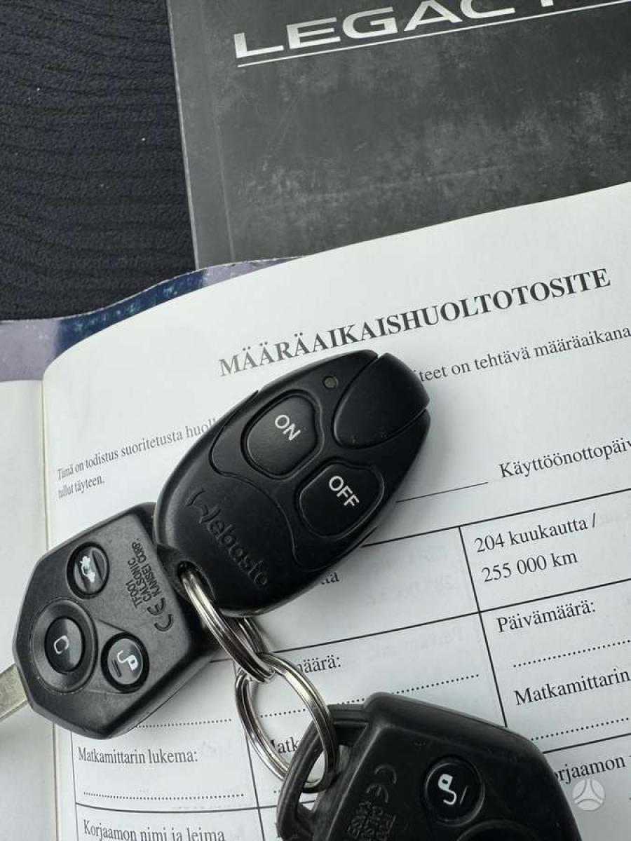 Red Subaru Outback 2012 in Alytus, with an engine capacity of 2.00 L and mileage of 309 thousand km for 2950 €, photo 20 on AUTOMOTO.COM.LV