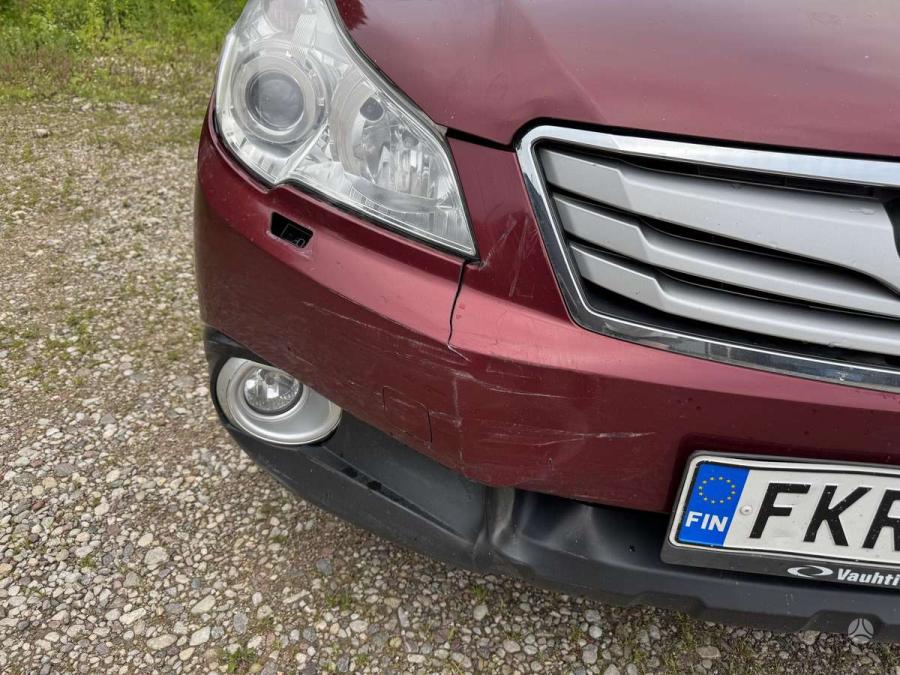 Red Subaru Outback 2012 in Alytus, with an engine capacity of 2.00 L and mileage of 309 thousand km for 2950 €, photo 26 on AUTOMOTO.COM.LV