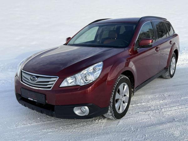 Red Subaru Outback 2013 in Vilnius, with an engine capacity of 2.50 L and mileage of 265 thousand km for 6300 €, photo 1 on AUTOMOTO.COM.LV