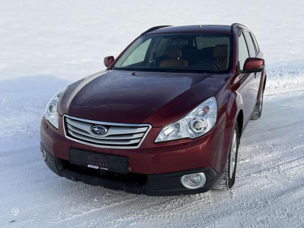 Red Subaru Outback 2013 in Vilnius, with an engine capacity of 2.50 L and mileage of 265 thousand km for 6300 €, photo 2 on AUTOMOTO.COM.LV