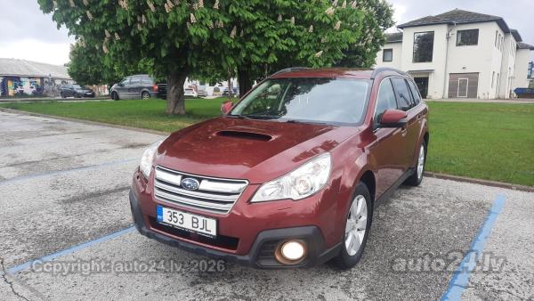Red Subaru Outback 2013 in Tartu, with an engine capacity of 2.00 L and mileage of 355 thousand km for 3000 €, photo 1 on AUTOMOTO.COM.LV