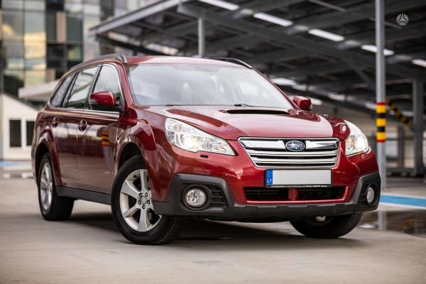 Sarkans Subaru Outback 2013 Viļņa, ar dzinēja tilpumu 2.00 L un nobraukumu 172 tūkst. km par 8000 €, foto 2 vietnē AUTOMOTO.COM.LV