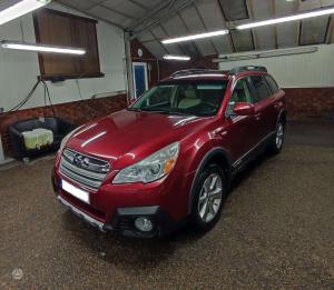 Red Subaru Outback 2014 in Kaunas, with an engine capacity of 2.50 L and mileage of 134 thousand km for 7500 €, photo 2 on AUTOMOTO.COM.LV