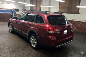 Red Subaru Outback 2014 in Kaunas, with an engine capacity of 2.50 L and mileage of 134 thousand km for 7500 €, photo 3 on AUTOMOTO.COM.LV