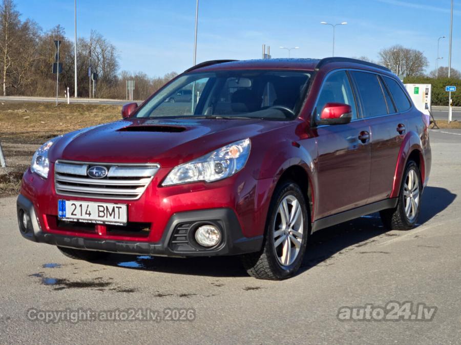 Sarkans Subaru Outback 2014 Tallina, ar dzinēja tilpumu 2.00 L un nobraukumu 83 tūkst. km par 13000 €, foto 2 vietnē AUTOMOTO.COM.LV