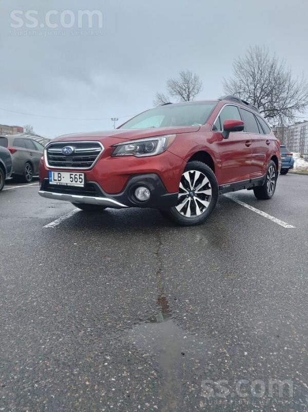 Red Subaru Outback 2015 in Riga, with an engine capacity of 2.50 L and mileage of 0 thousand km for 13500 €, photo 5 on AUTOMOTO.COM.LV