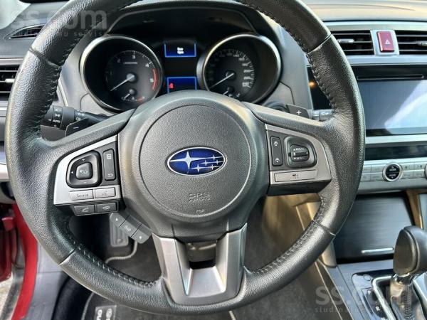 Red Subaru Outback 2015 in Riga, with an engine capacity of 2.00 L and mileage of 249 thousand km for 12400 €, photo 7 on AUTOMOTO.COM.LV