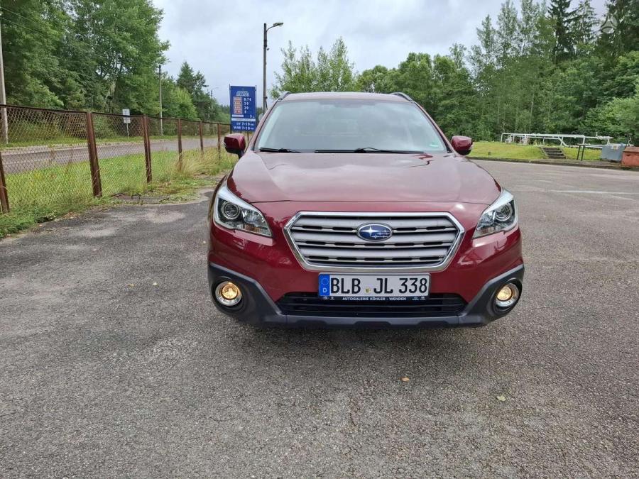 Sarkans Subaru Outback 2015 Utena, ar dzinēja tilpumu 2.00 L un nobraukumu 185 tūkst. km par 7200 €, foto 6 vietnē AUTOMOTO.COM.LV
