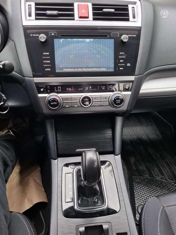 Sarkans Subaru Outback 2015 Utena, ar dzinēja tilpumu 2.00 L un nobraukumu 185 tūkst. km par 7200 €, foto 10 vietnē AUTOMOTO.COM.LV