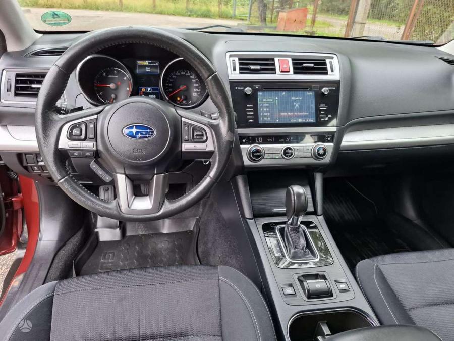 Sarkans Subaru Outback 2015 Utena, ar dzinēja tilpumu 2.00 L un nobraukumu 185 tūkst. km par 7200 €, foto 20 vietnē AUTOMOTO.COM.LV