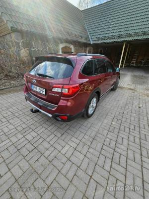 Red Subaru Outback 2016 in Tartu, with an engine capacity of 2.50 L and mileage of 195 thousand km for 13900 €, photo 6 on AUTOMOTO.COM.LV