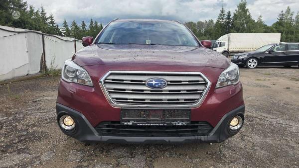 Red Subaru Outback 2016 in Utena, with an engine capacity of 2.00 L and mileage of 161 thousand km for 5950 €, photo 5 on AUTOMOTO.COM.LV