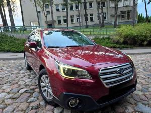 Sarkans Subaru Outback 2016 Utena, ar dzinēja tilpumu 2.00 L un nobraukumu 160 tūkst. km par 5950 €, foto  vietnē AUTOMOTO.COM.LV