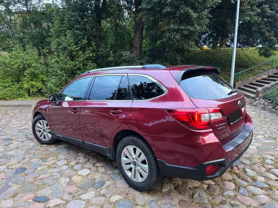 Sarkans Subaru Outback 2016 Utena, ar dzinēja tilpumu 2.00 L un nobraukumu 160 tūkst. km par 5950 €, foto 6 vietnē AUTOMOTO.COM.LV