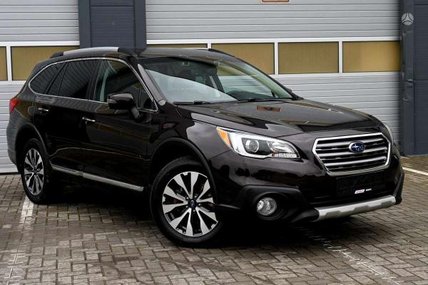 Sarkans Subaru Outback 2017 Kretinga, ar dzinēja tilpumu 3.60 L un nobraukumu 62 tūkst. km par 14850 €, foto 1 vietnē AUTOMOTO.COM.LV