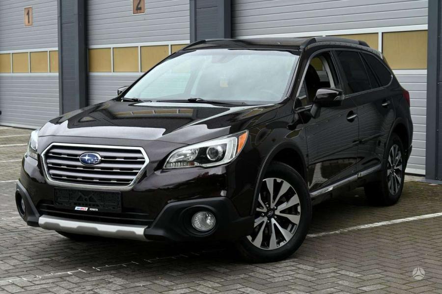 Red Subaru Outback 2017 in Kretinga, with an engine capacity of 3.60 L and mileage of 62 thousand km for 14850 €, photo 3 on AUTOMOTO.COM.LV