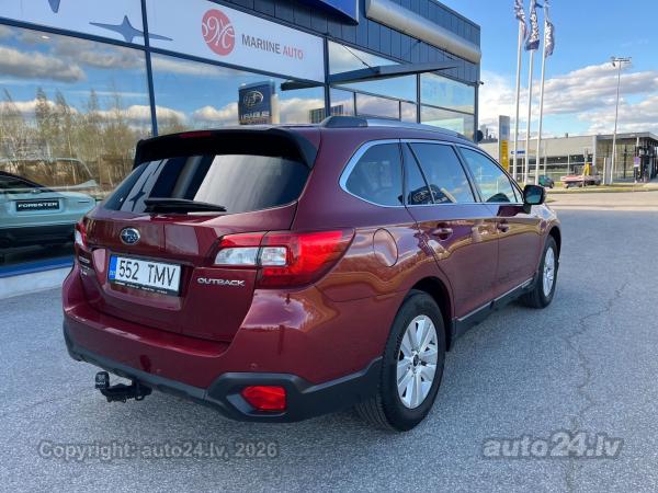 Sarkans Subaru Outback 2017 Tartu, ar dzinēja tilpumu 2.50 L un nobraukumu 124 tūkst. km par 15700 €, foto 2 vietnē AUTOMOTO.COM.LV