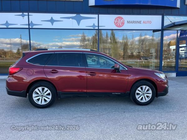 Sarkans Subaru Outback 2017 Tartu, ar dzinēja tilpumu 2.50 L un nobraukumu 124 tūkst. km par 15700 €, foto 3 vietnē AUTOMOTO.COM.LV