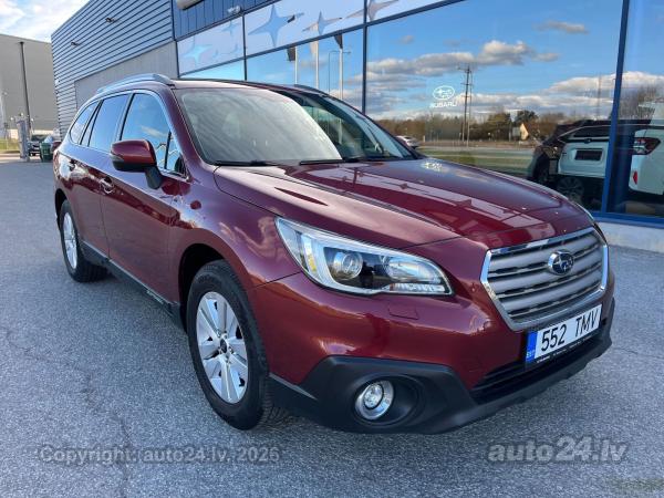 Sarkans Subaru Outback 2017 Tartu, ar dzinēja tilpumu 2.50 L un nobraukumu 124 tūkst. km par 15700 €, foto 4 vietnē AUTOMOTO.COM.LV