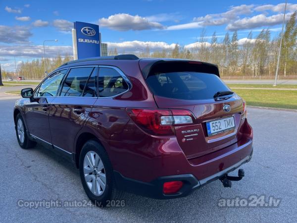 Sarkans Subaru Outback 2017 Tartu, ar dzinēja tilpumu 2.50 L un nobraukumu 124 tūkst. km par 15700 €, foto 5 vietnē AUTOMOTO.COM.LV