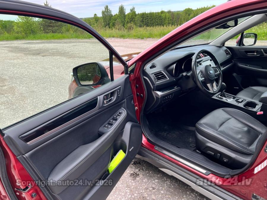 Red Subaru Outback 2017 in Jogeva, with an engine capacity of 2.50 L and mileage of 140 thousand km for 17490 €, photo 12 on AUTOMOTO.COM.LV