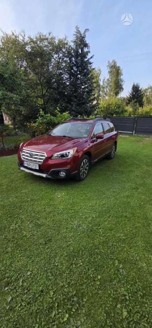 Red Subaru Outback 2017 in Vilnius, with an engine capacity of 2.50 L and mileage of 215 thousand km for 13000 €, photo 20 on AUTOMOTO.COM.LV