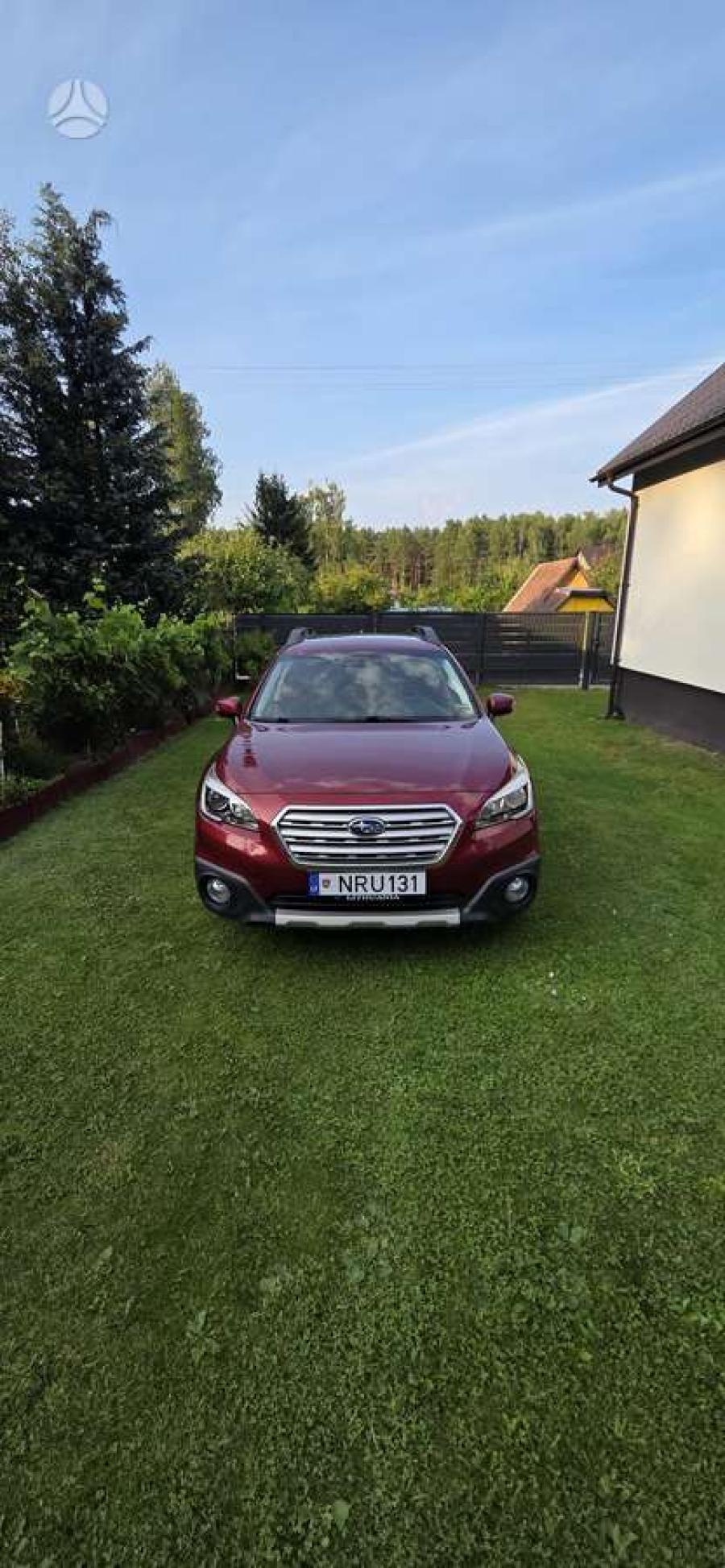 Red Subaru Outback 2017 in Vilnius, with an engine capacity of 2.50 L and mileage of 215 thousand km for 13000 €, photo 21 on AUTOMOTO.COM.LV