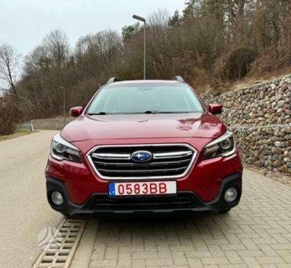 Sarkans Subaru Outback 2018 Alīta, ar dzinēja tilpumu 3.63 L un nobraukumu 138 tūkst. km par 15200 €, foto 3 vietnē AUTOMOTO.COM.LV