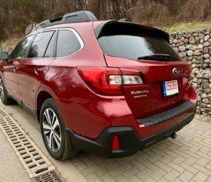 Sarkans Subaru Outback 2018 Alīta, ar dzinēja tilpumu 3.63 L un nobraukumu 138 tūkst. km par 15200 €, foto 4 vietnē AUTOMOTO.COM.LV