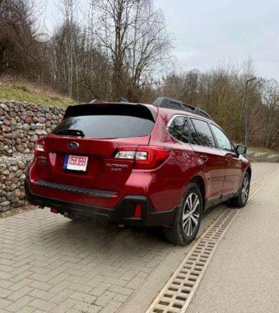 Sarkans Subaru Outback 2018 Alīta, ar dzinēja tilpumu 3.63 L un nobraukumu 138 tūkst. km par 15200 €, foto 6 vietnē AUTOMOTO.COM.LV