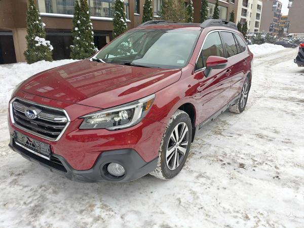 Sarkans Subaru Outback 2018 Viļņa, ar dzinēja tilpumu 3.63 L un nobraukumu 170 tūkst. km par 16800 €, foto 1 vietnē AUTOMOTO.COM.LV