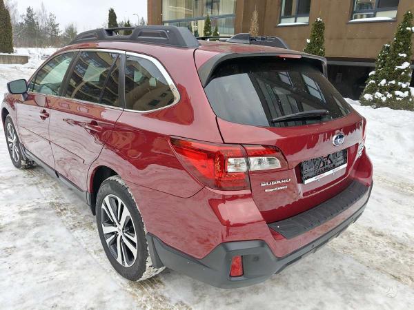 Sarkans Subaru Outback 2018 Viļņa, ar dzinēja tilpumu 3.63 L un nobraukumu 170 tūkst. km par 16800 €, foto 3 vietnē AUTOMOTO.COM.LV