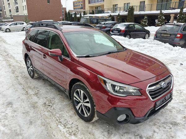 Sarkans Subaru Outback 2018 Viļņa, ar dzinēja tilpumu 3.63 L un nobraukumu 170 tūkst. km par 16800 €, foto 7 vietnē AUTOMOTO.COM.LV