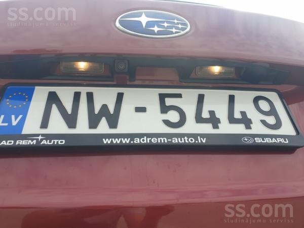 Red Subaru Outback 2018 in Riga, with an engine capacity of 2.00 L and mileage of 114 thousand km for 16000 €, photo 10 on AUTOMOTO.COM.LV