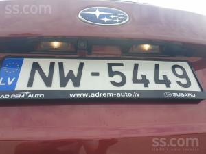 Red Subaru Outback 2018 in Riga, with an engine capacity of 2.00 L and mileage of 114 thousand km for 16000 €, photo 10 on AUTOMOTO.COM.LV