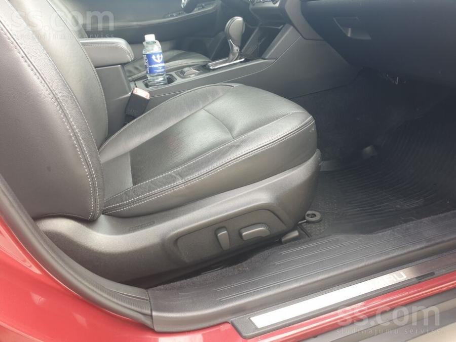 Red Subaru Outback 2018 in Riga, with an engine capacity of 2.00 L and mileage of 114 thousand km for 16000 €, photo 16 on AUTOMOTO.COM.LV