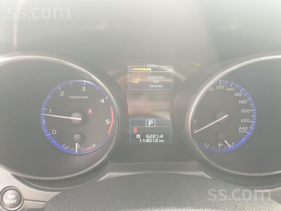 Red Subaru Outback 2018 in Riga, with an engine capacity of 2.00 L and mileage of 114 thousand km for 16000 €, photo 20 on AUTOMOTO.COM.LV