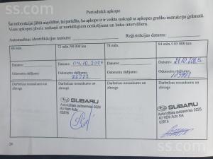 Red Subaru Outback 2018 in Riga, with an engine capacity of 2.00 L and mileage of 114 thousand km for 16000 €, photo 32 on AUTOMOTO.COM.LV
