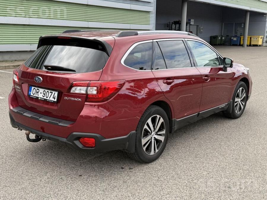 Sarkans Subaru Outback 2018 Rīga, ar dzinēja tilpumu 2.50 L un nobraukumu 158 tūkst. km par 15900 €, foto 6 vietnē AUTOMOTO.COM.LV