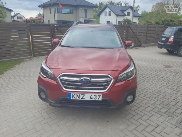 Sarkans Subaru Outback 2018 Kauņa, ar dzinēja tilpumu 2.50 L un nobraukumu 194 tūkst. km par 11600 €, foto 6 vietnē AUTOMOTO.COM.LV
