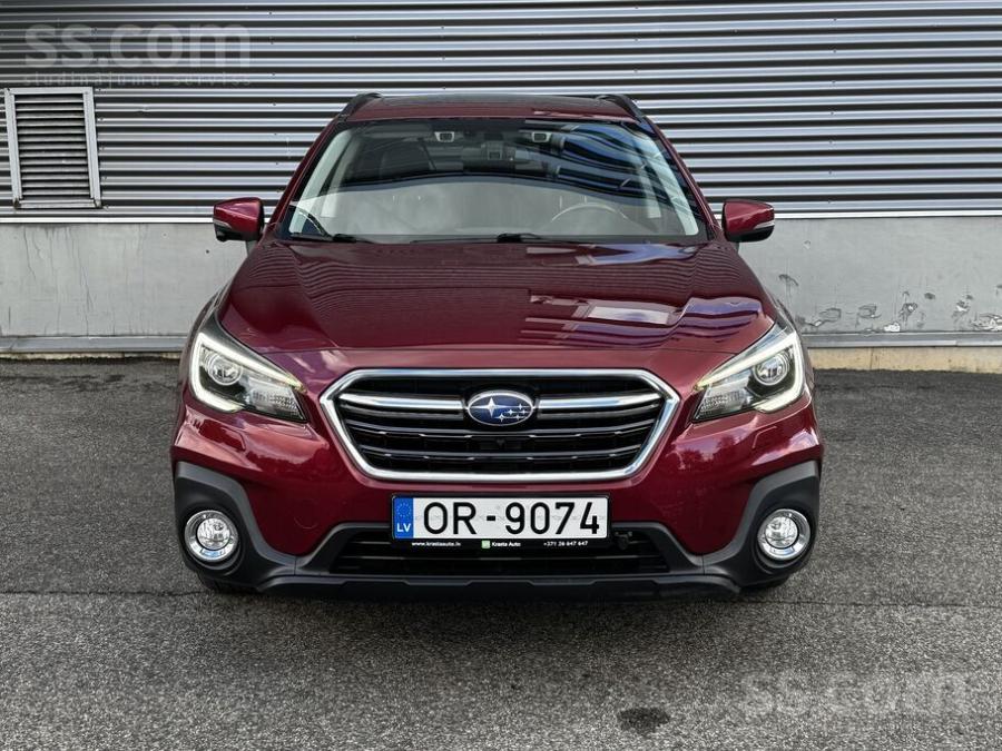 Red Subaru Outback 2018 in Riga, with an engine capacity of 2.50 L and mileage of 158 thousand km for 15900 €, photo 9 on AUTOMOTO.COM.LV