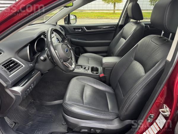 Red Subaru Outback 2018 in Riga, with an engine capacity of 2.50 L and mileage of 158 thousand km for 15900 €, photo 10 on AUTOMOTO.COM.LV
