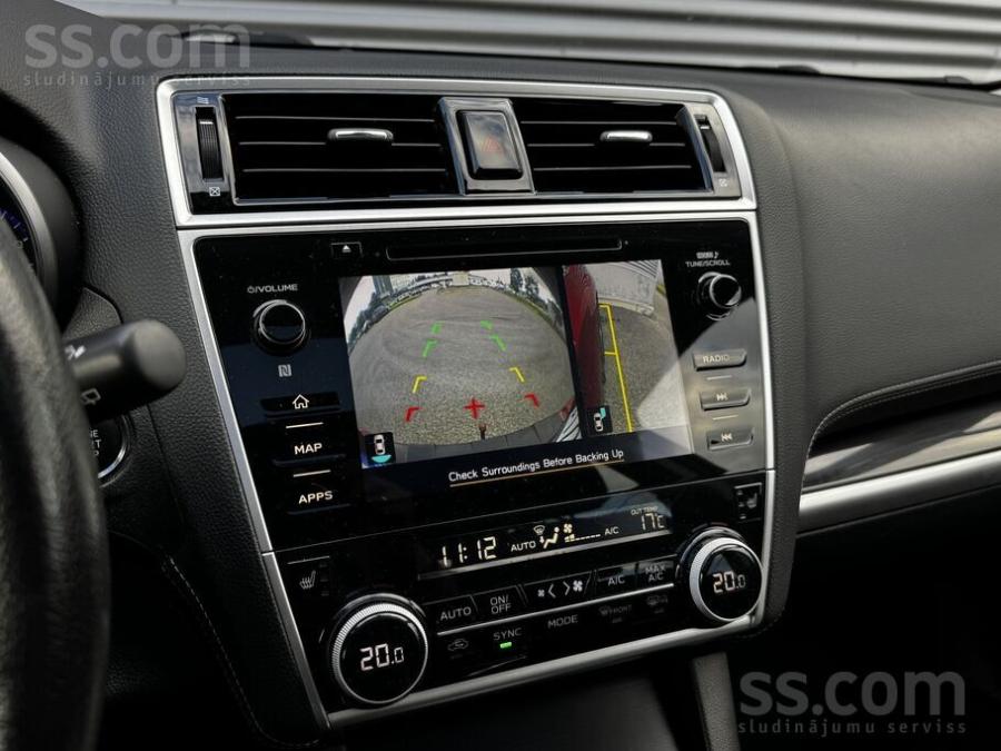 Red Subaru Outback 2018 in Riga, with an engine capacity of 2.50 L and mileage of 158 thousand km for 15900 €, photo 19 on AUTOMOTO.COM.LV