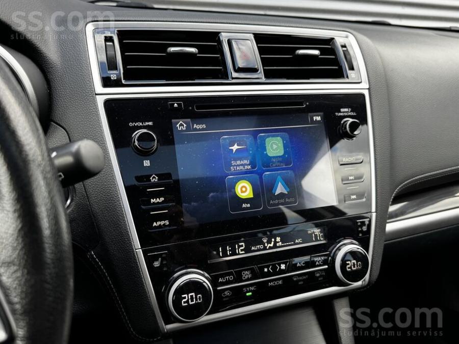 Red Subaru Outback 2018 in Riga, with an engine capacity of 2.50 L and mileage of 158 thousand km for 15900 €, photo 21 on AUTOMOTO.COM.LV